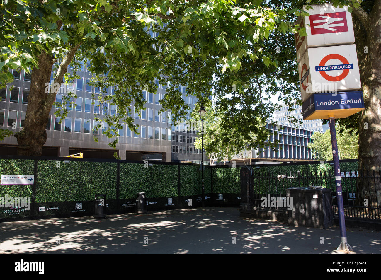 Hs2 euston hi-res stock photography and images - Alamy