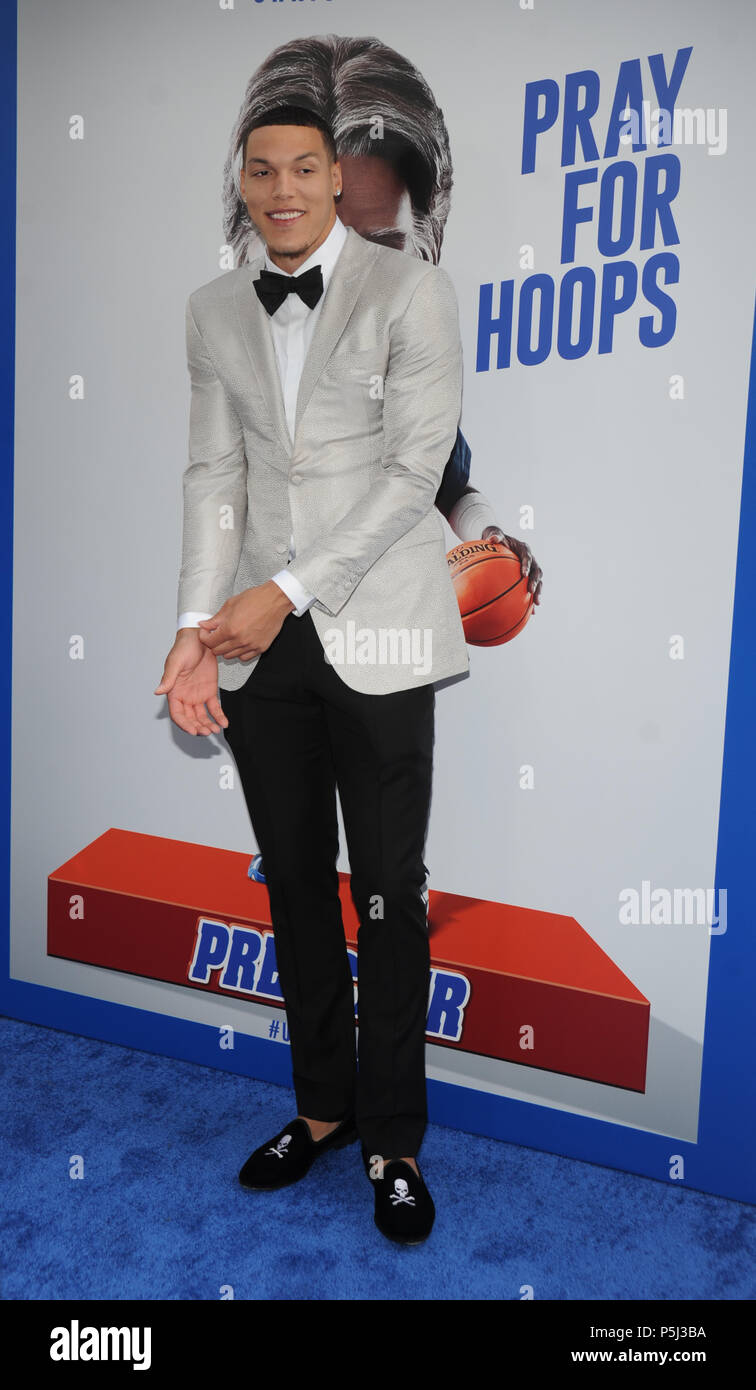 New York, NY, USA. 26th June, 2018. Aaron Gordon attends the world ...