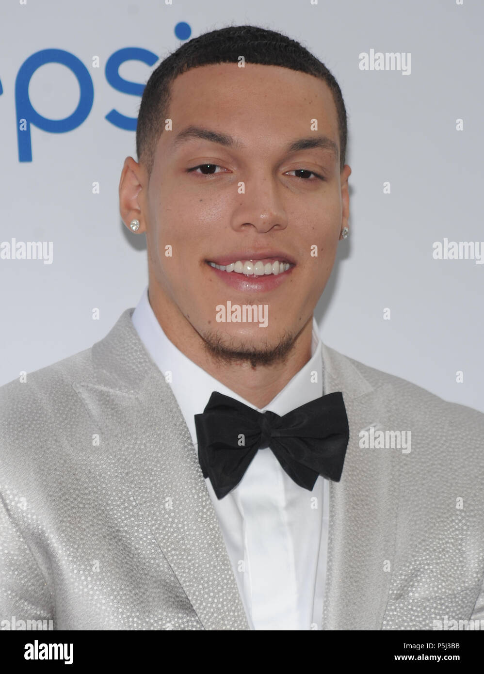 New York, NY, USA. 26th June, 2018. Aaron Gordon attends the world ...
