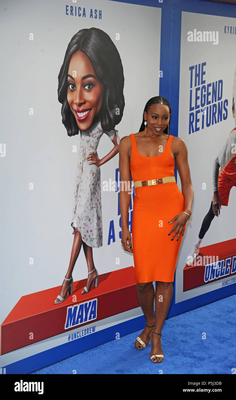 New York, NY, USA. 26th June, 2018. Erica Ash attends the world ...