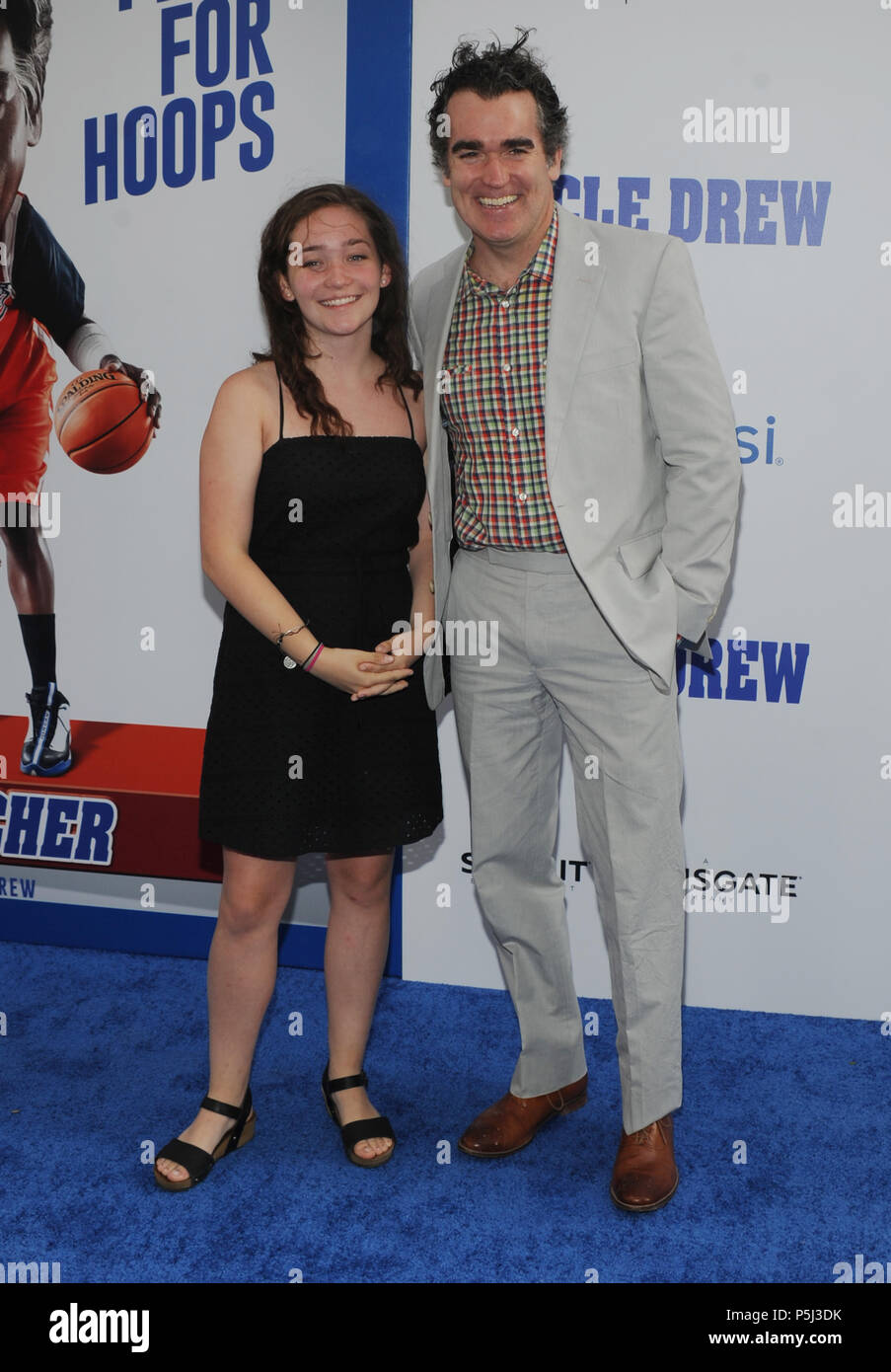 New York, NY, USA. 26th June, 2018. Grace James and Brian D'Arcy James ...