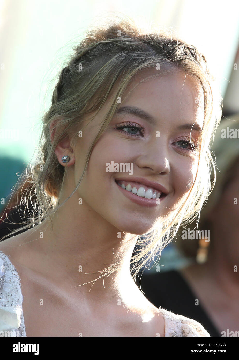 Hollywood, Ca. 26th June, 2018. Sydney Sweeney, arriving to the ...