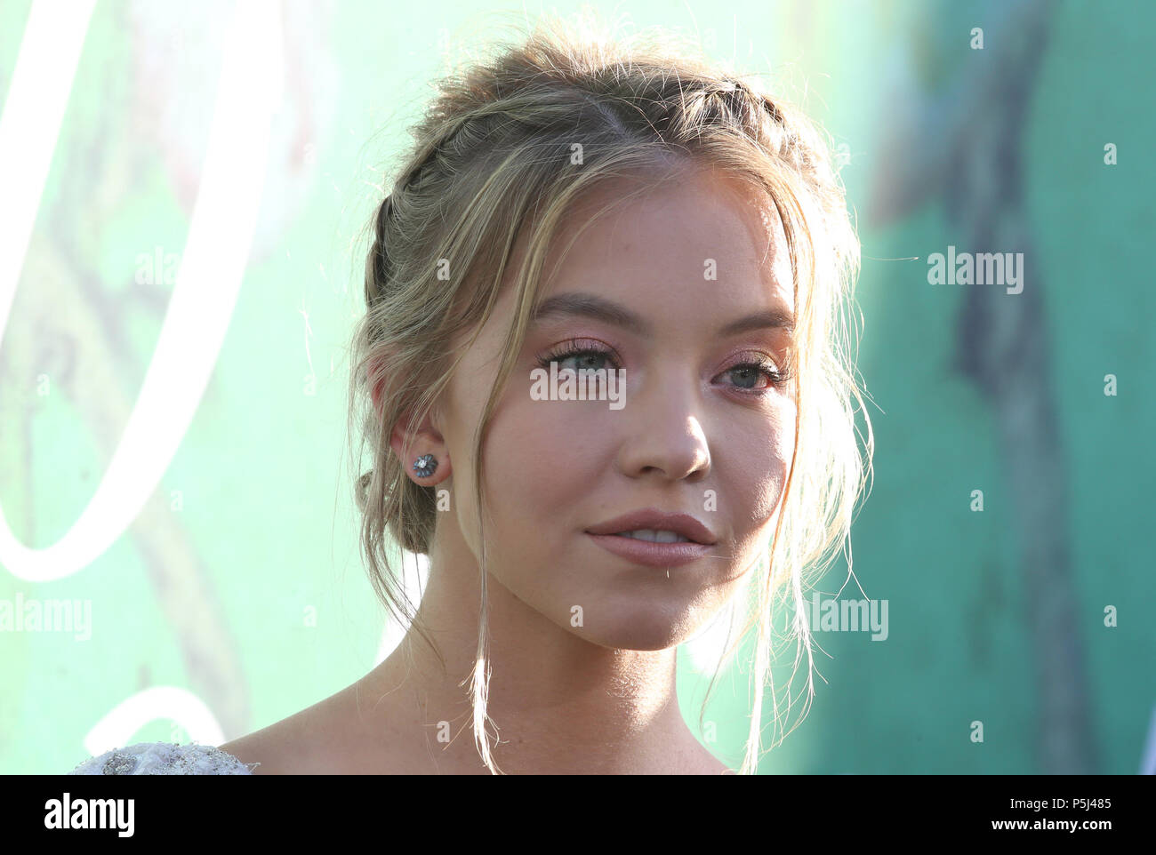 Hollywood, Ca. 26th June, 2018. Sydney Sweeney, arriving to the ...