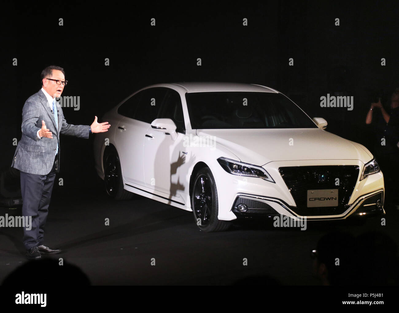 Toyota crown on new hi-res stock photography and images - Alamy