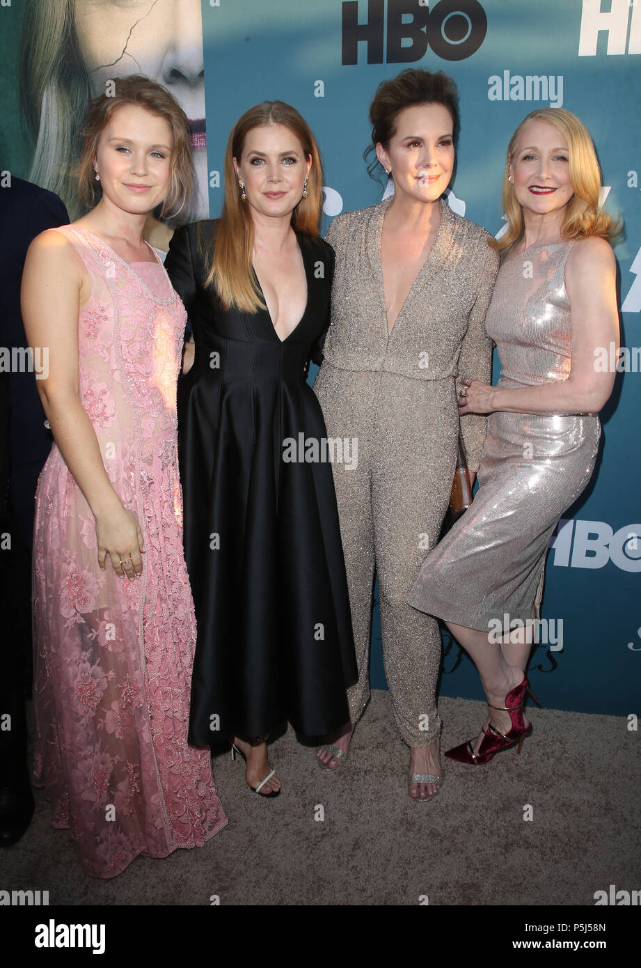 Hollywood, Ca. 26th June, 2018. Eliza Scanlen, Amy Adams, Elizabeth ...