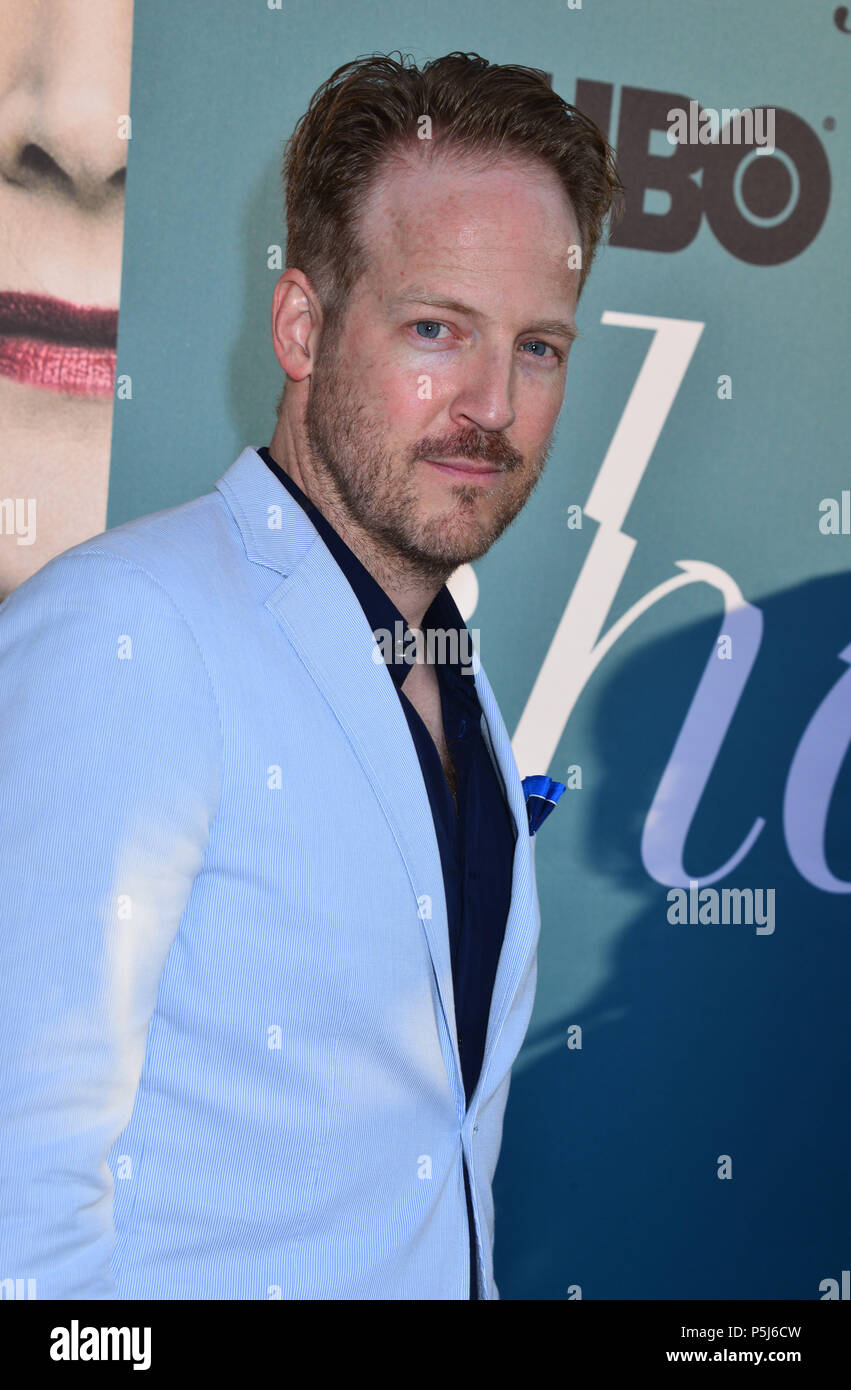Los Angeles, USA. 26th Jun, 2018. David Sullivan attends HBO's Sharp ...