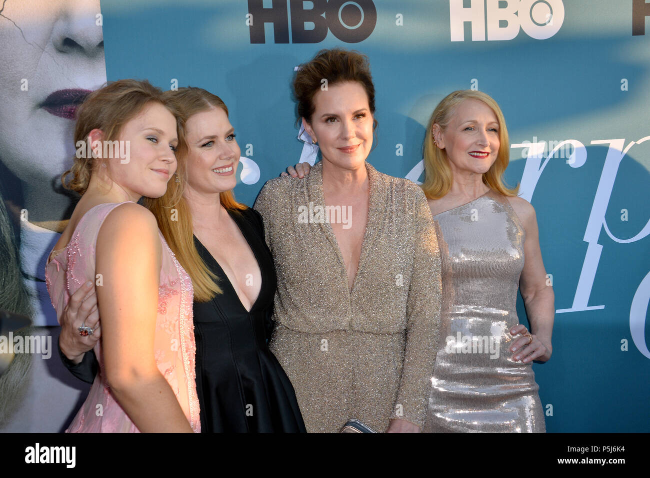 Los Angeles, USA. 26 Jun 2018. Eliza Scanlen, Amy Adams, Elizabeth ...