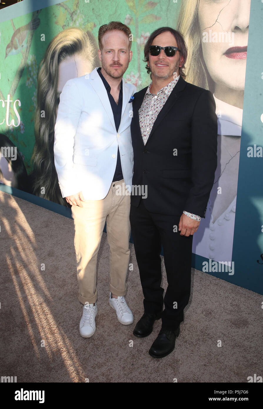 Hollywood, Ca. 26th June, 2018. David Sullivan, Nathan Ross, arriving ...