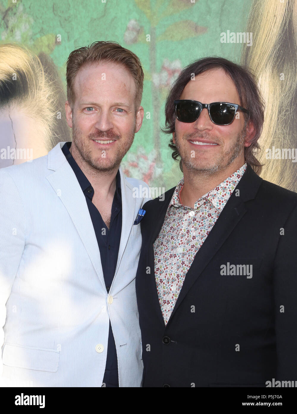 Hollywood, Ca. 26th June, 2018. David Sullivan, Nathan Ross, arriving ...