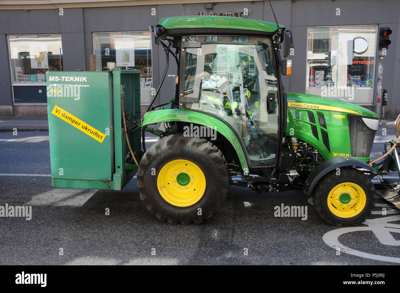 Copenhagen, Denmark. 27th Jun, 2018. American most famous John Deere ...
