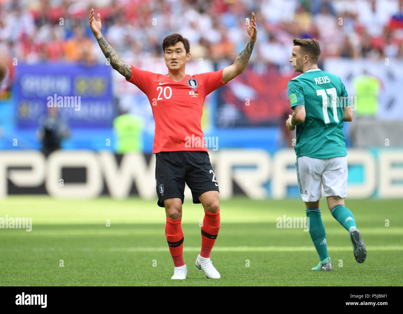 Kazan, Russia. 27th June, 2018. Soccer, FIFA World Cup, group F ...