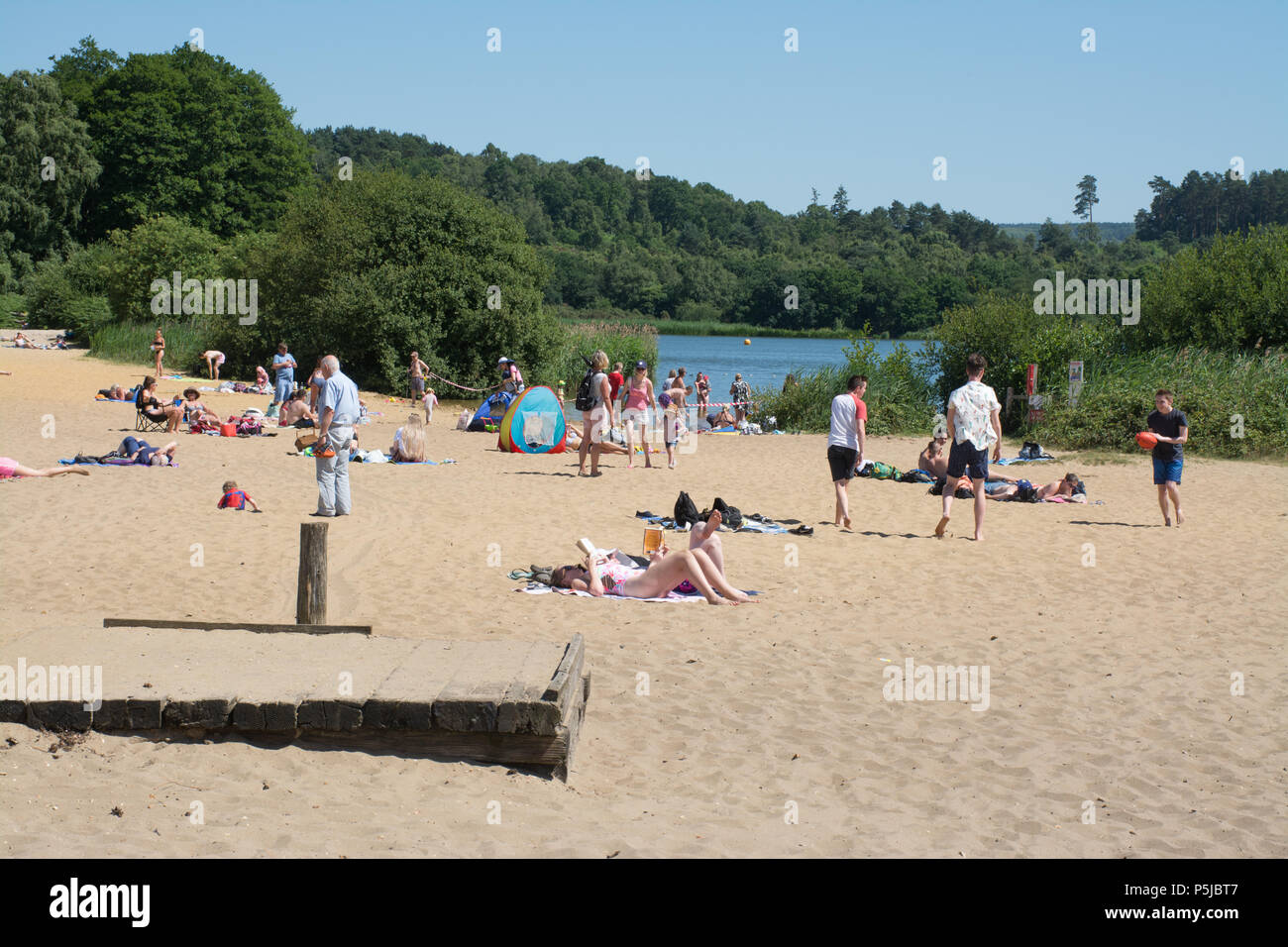 Frensham beach hi-res stock photography and images - Alamy