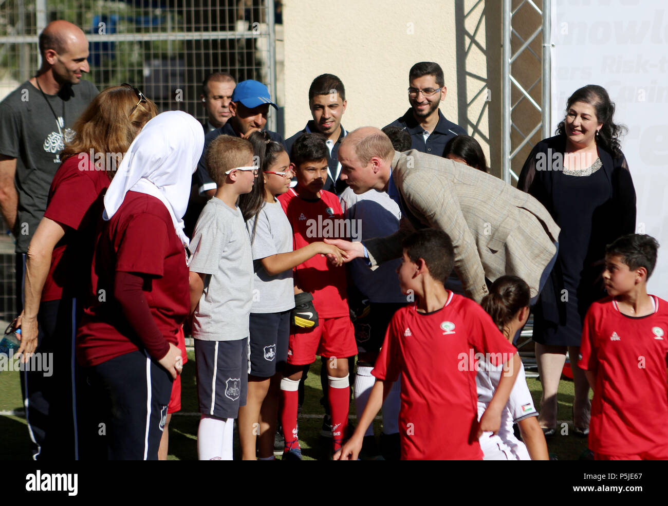 Ramallah, West Bank, Palestinian Territory. 27th June, 2018. Britain's ...
