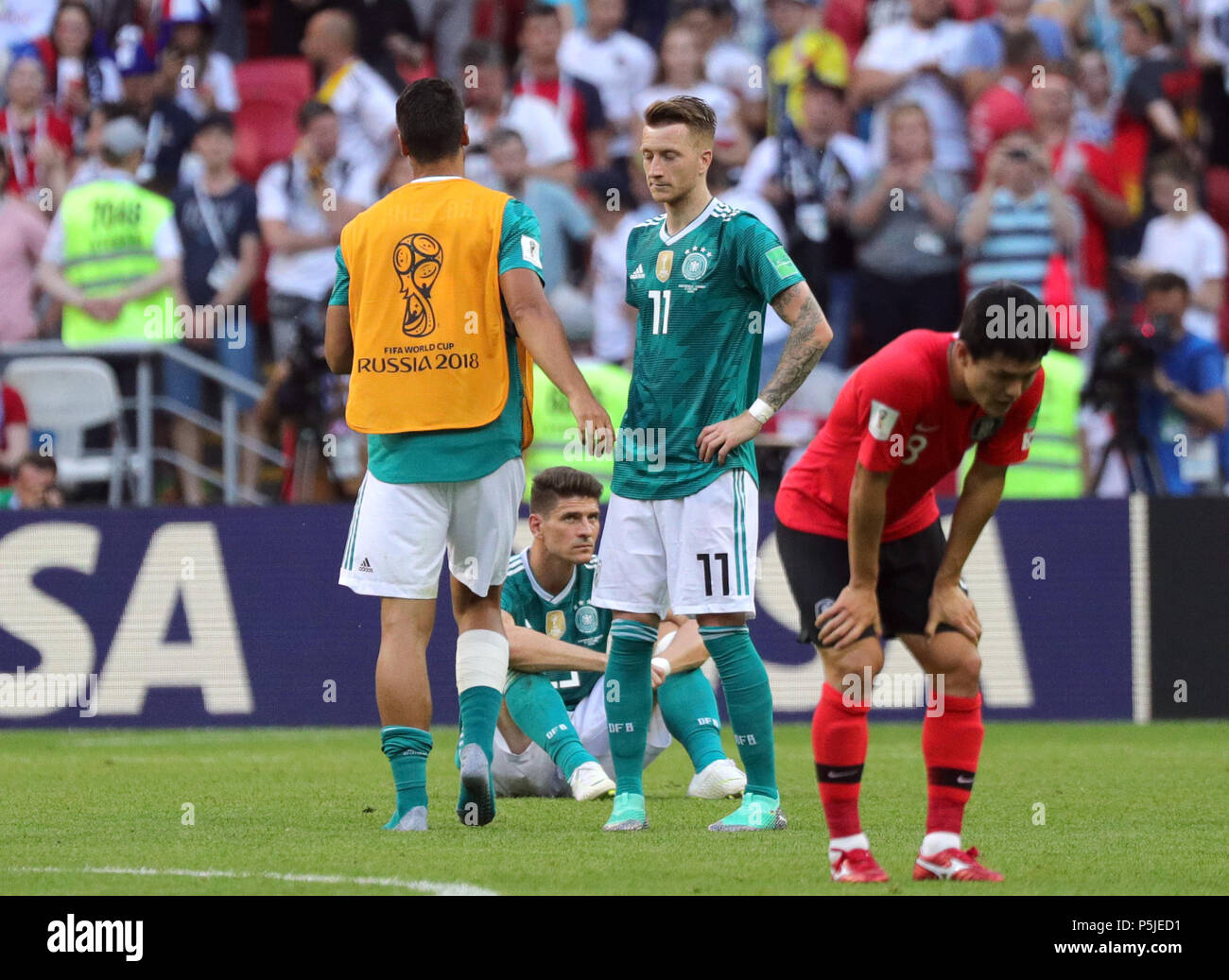Kazan, Russia. 27th June, 2018. Soccer, FIFA World Cup, group F ...
