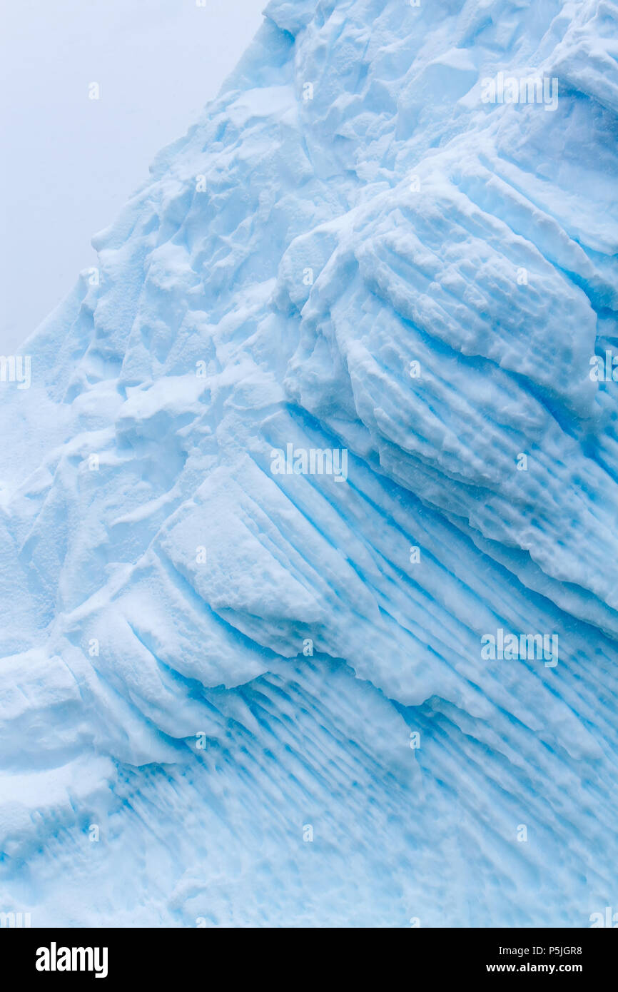 Iridescent blue iceberg detail, Antarctica Stock Photo - Alamy