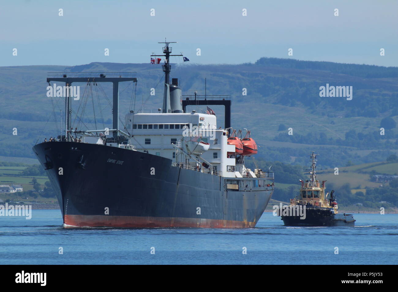 TS Empire State VI (T-AP-1001), a training vessel operated by the SUNY ...