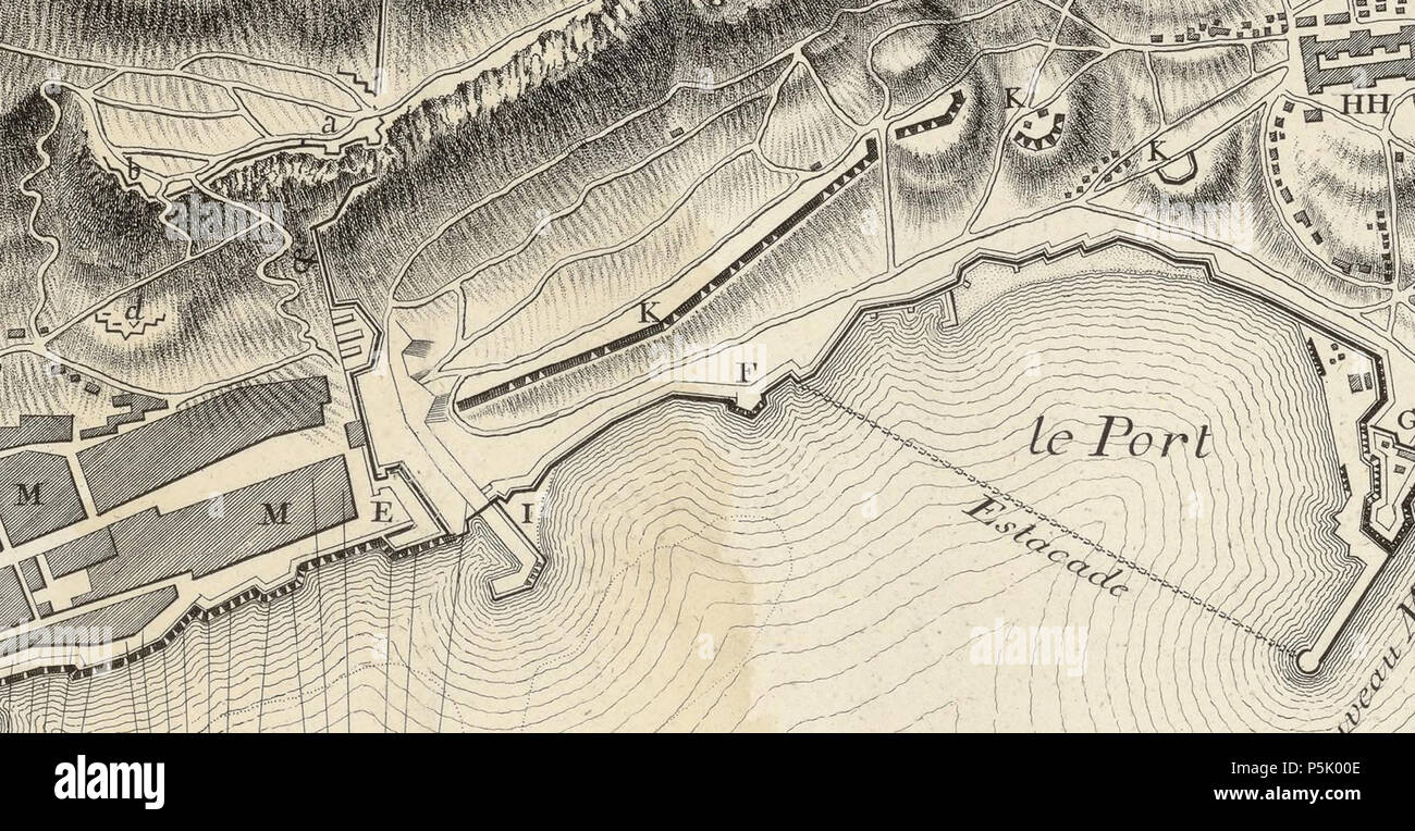 N/A. Map showing the Prince of Wales's Lines . 1782. Weis, Strasbourg ...