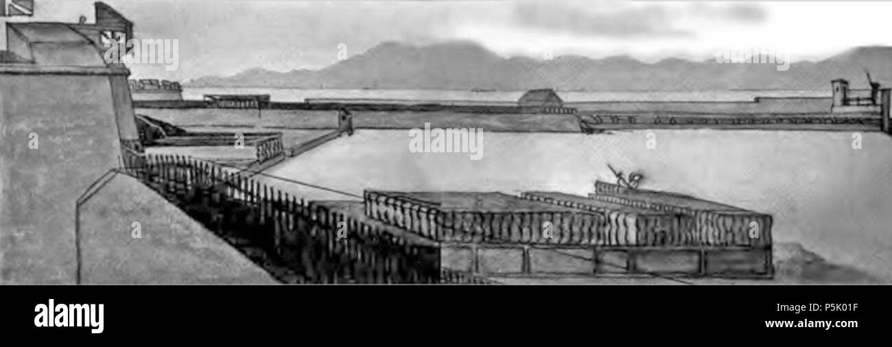 Siege of gibraltar mole hi-res stock photography and images - Alamy