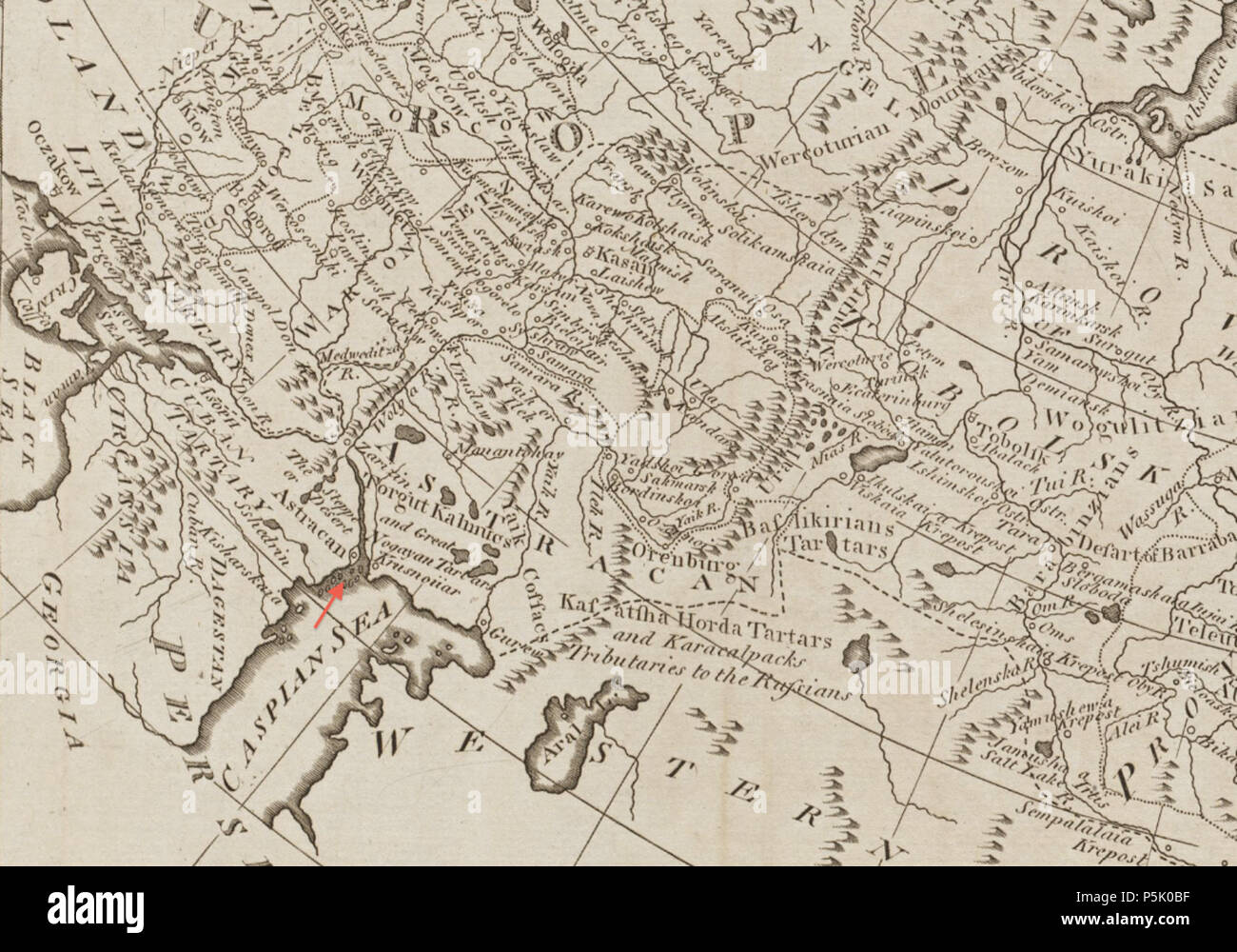 Map russian empire hi-res stock photography and images - Alamy