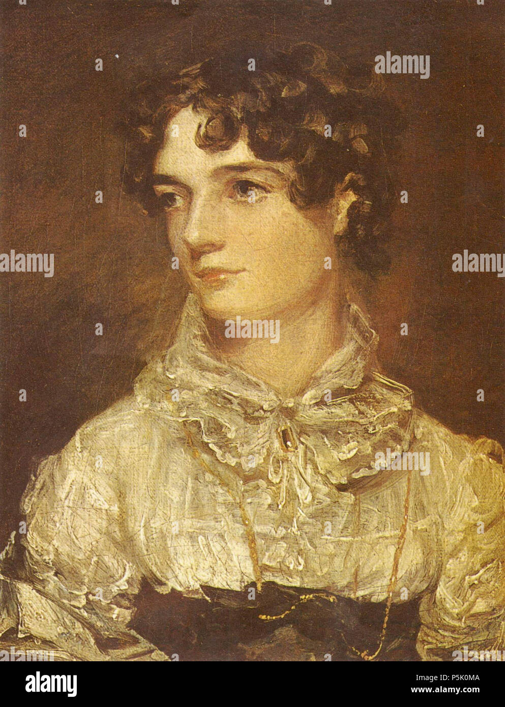 Portrait of Maria Bicknell 1816. N/A 28 John Constable 022 Stock Photo ...