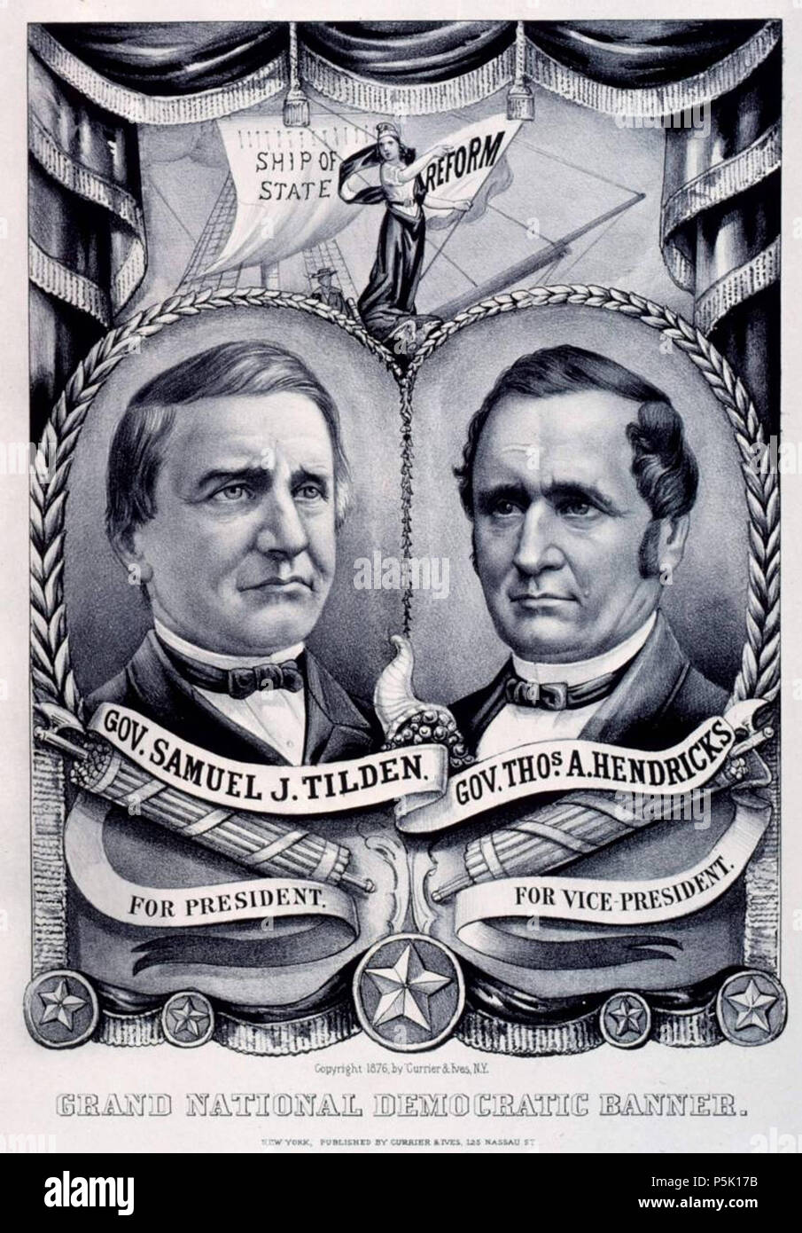 Election poster 1800s hi-res stock photography and images - Alamy