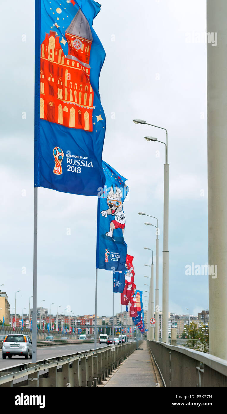 Russia world cup 2018 flag hi-res stock photography and images - Alamy