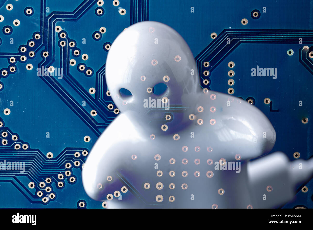 Integrated circuits and artificial intelligence Stock Photo - Alamy