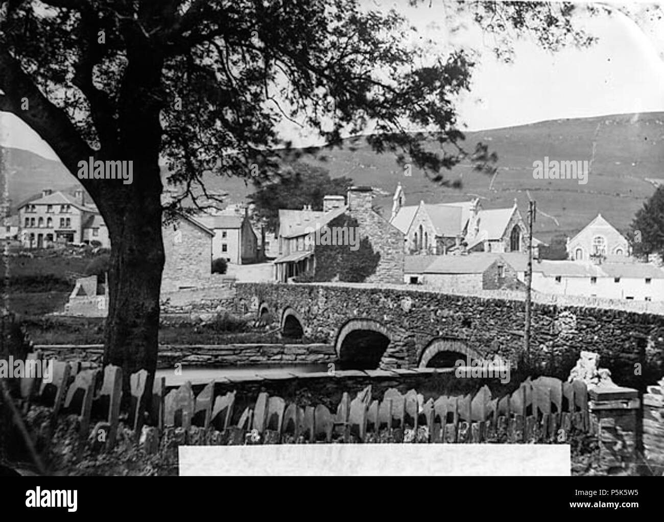 [A view of Penmachno from the Machno Hotel] [graphic].. 1 negative ...