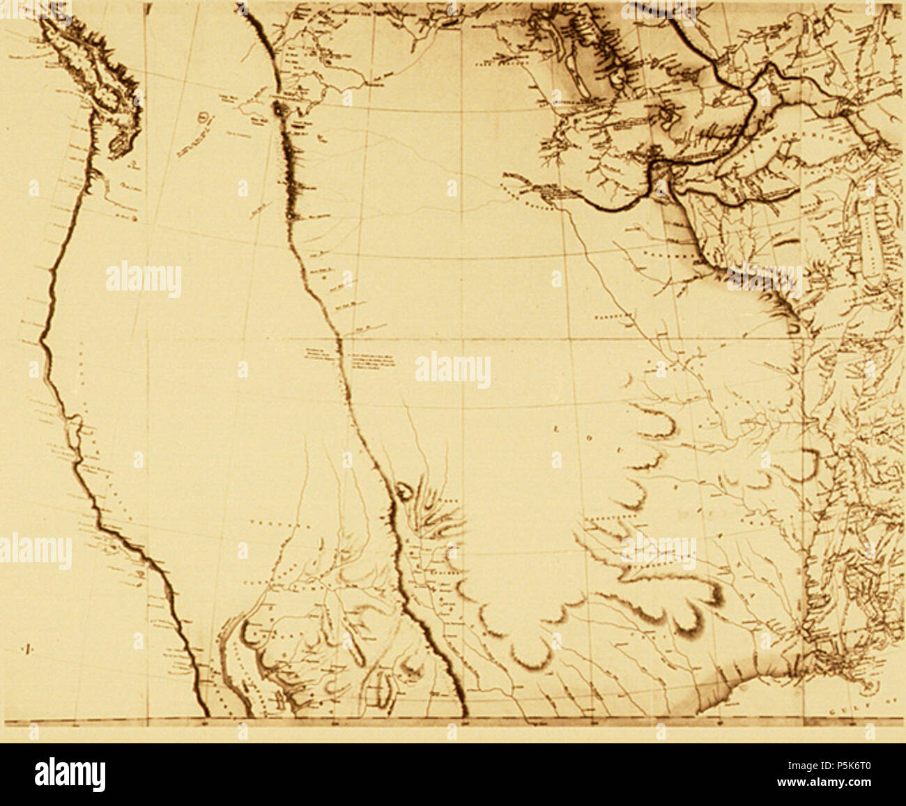 1823 map america hi-res stock photography and images - Alamy