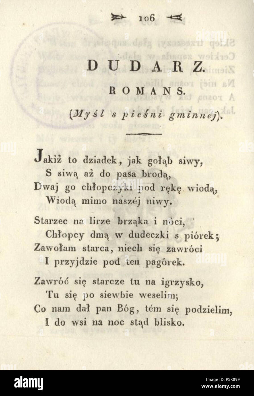 N/A. English: Poems by Adam Mickiewicz. V. 1. - Vilnius; printed by ...