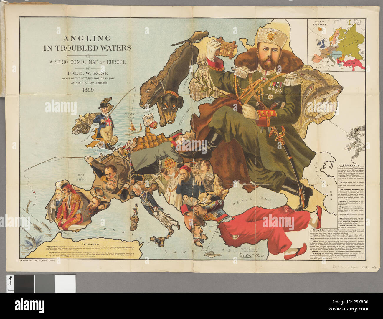 102 Angling in troubled waters – a serio-comic map of Europe - Kungliga ...