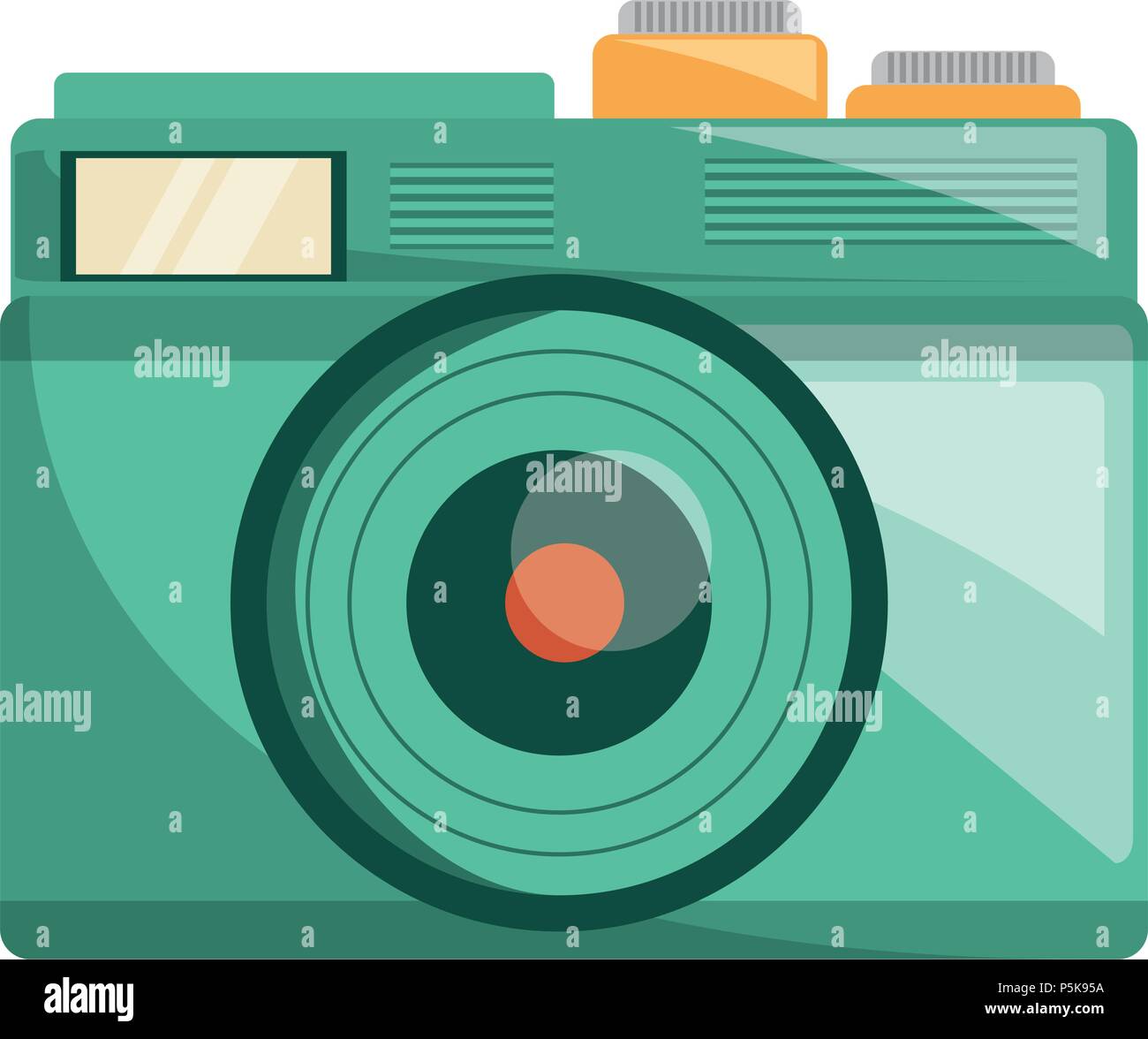 retro camera icon over white background, vector illustration Stock Vector Image & Art - Alamy