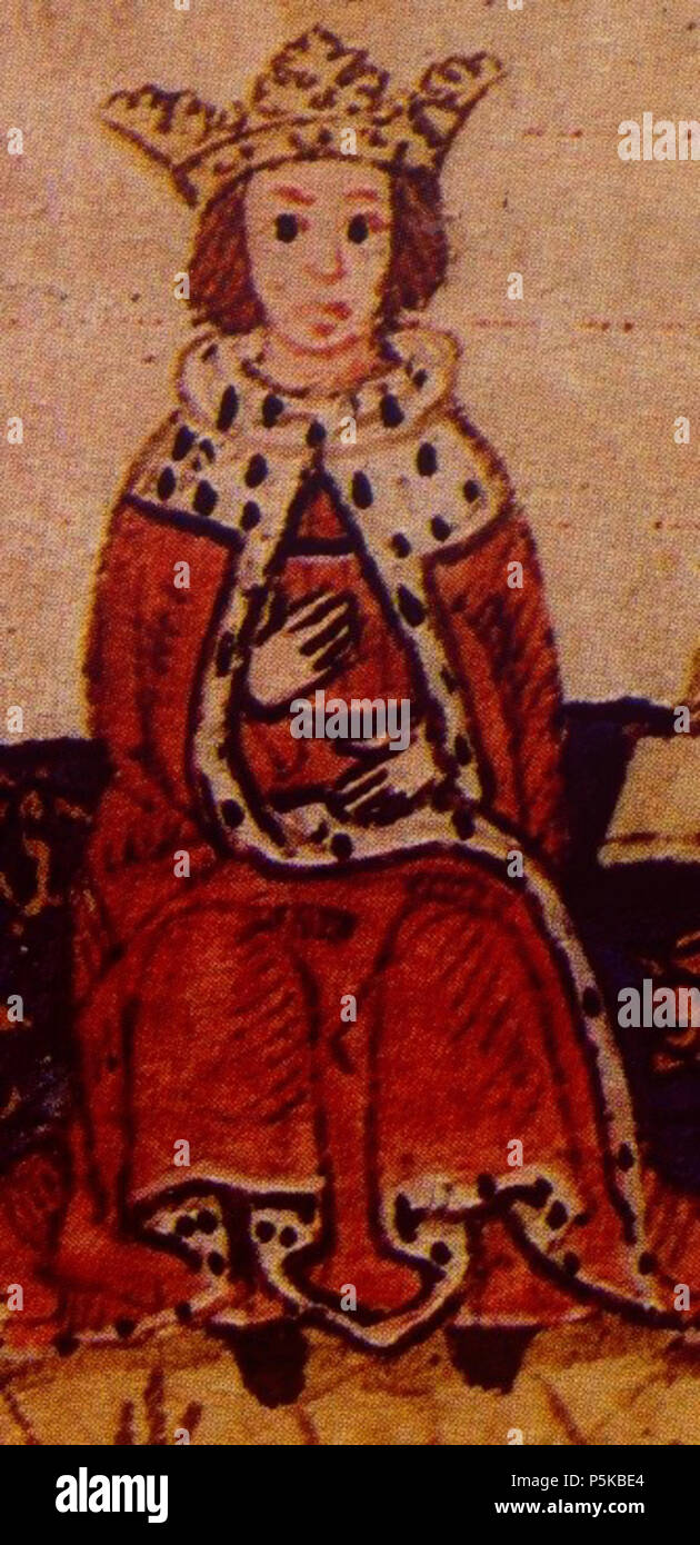 N/A. English: Alexander III seen attending an English parliament as a ...