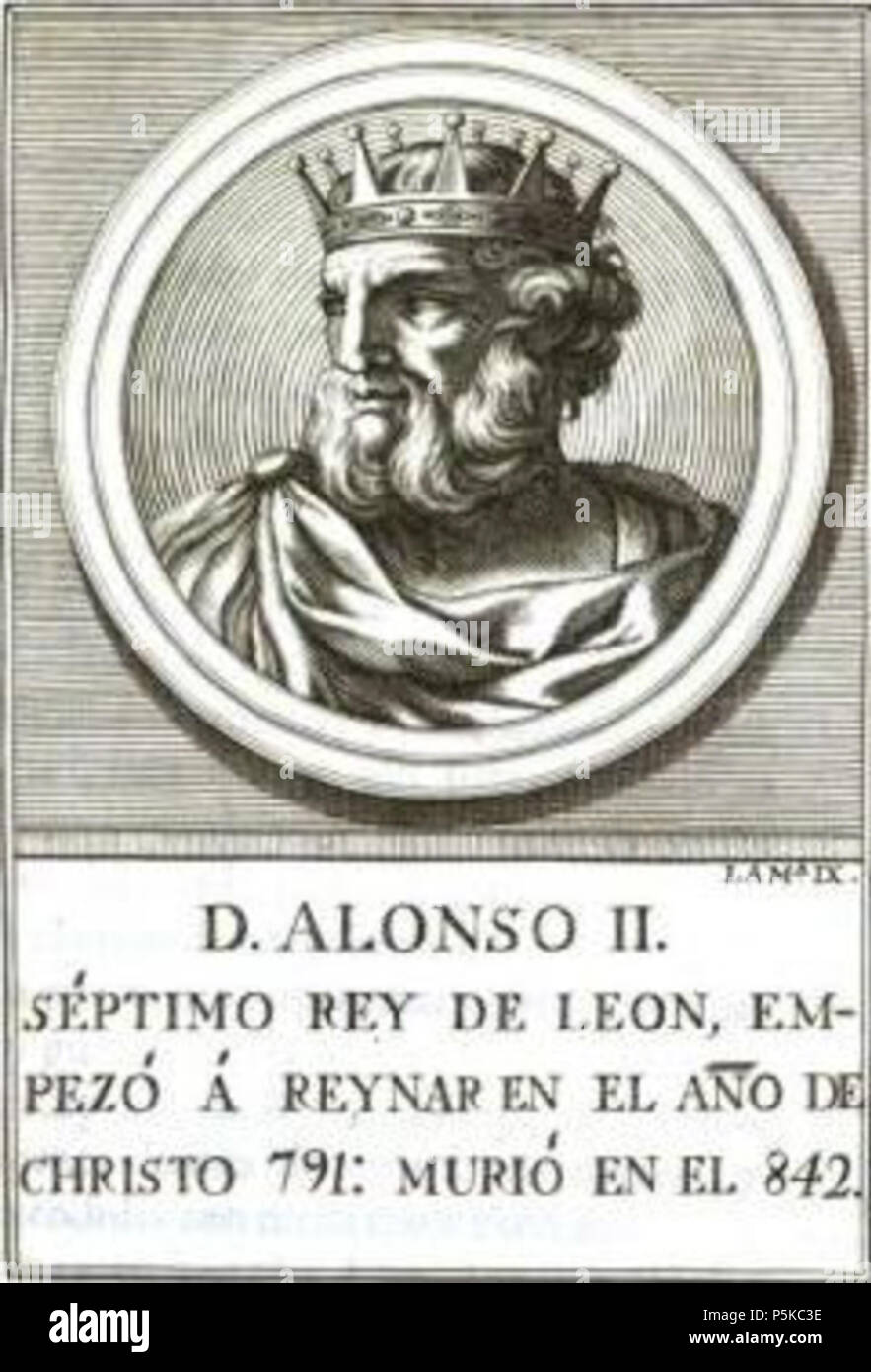 Alfonso Ii The Chaste Stock Photos & Alfonso Ii The Chaste Stock Images ...