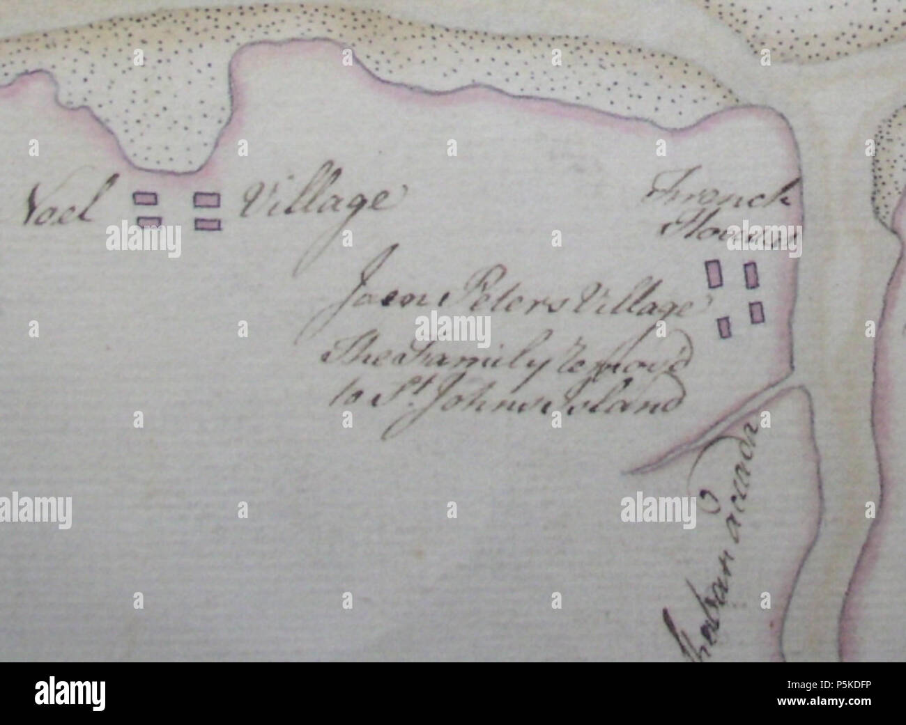 N/A. English: Inset of Charles Morris 1752 map of Nova Scotia, Canada ...