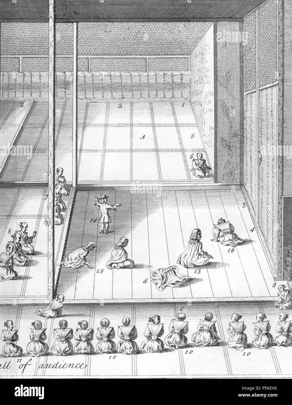 N/A. Audience of Cornelisz van Outhoorn (no 13), chief of the Dutch ...