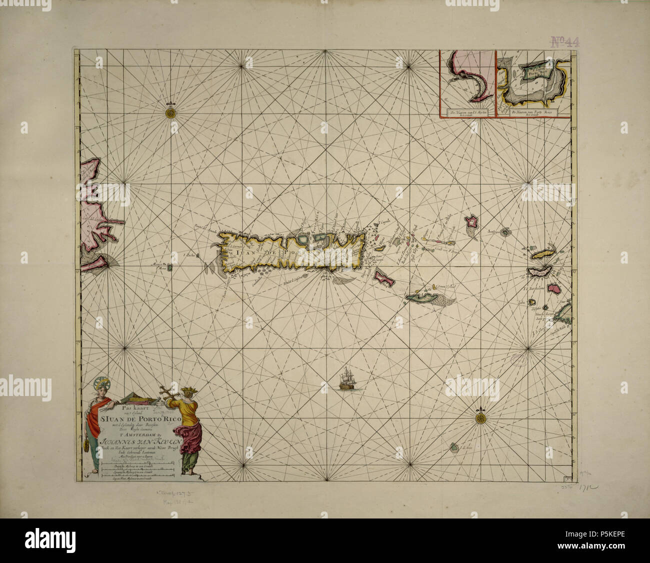 1712 n a johannes van keulen hi-res stock photography and images - Alamy