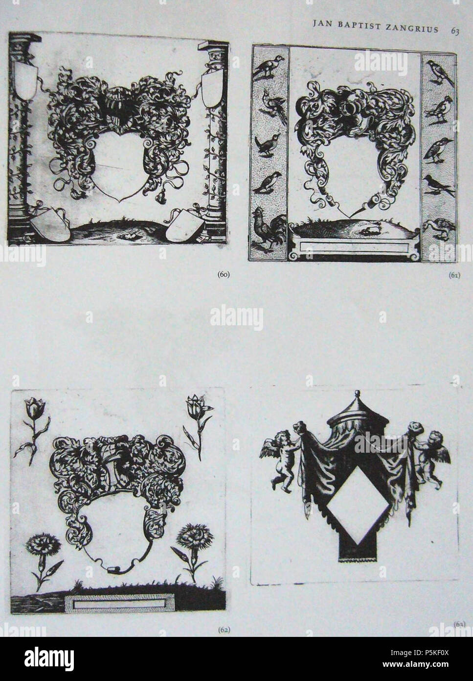 N/A. English: Engravings from Album Amicorum with an early example of ...