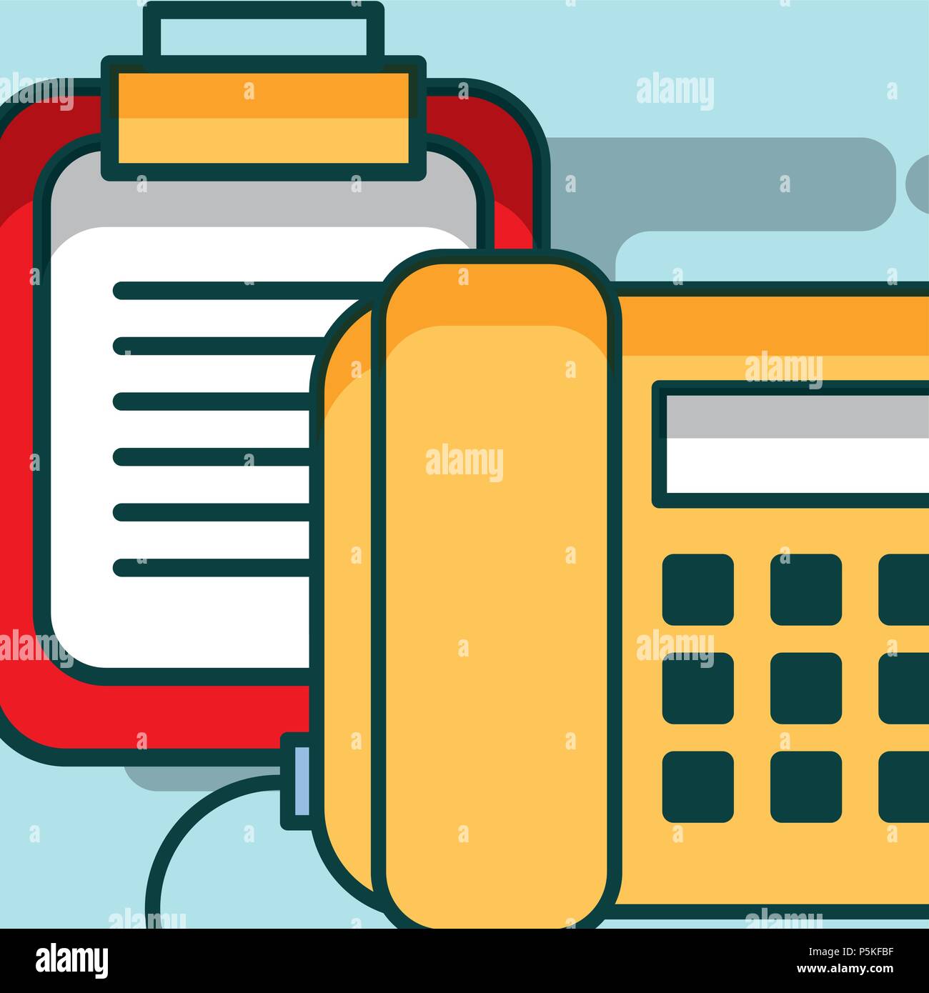 telephone calendar reminder plan office Stock Vector Image & Art - Alamy