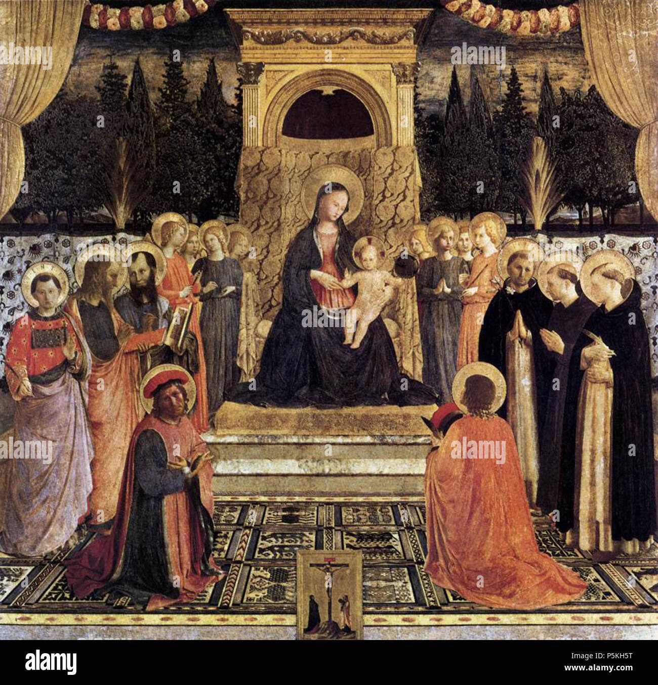 N/A. English: Fra Angelico's San Marco Altarpiece . between 1438 and 1443. N/A 88 Altar sm-1 ...