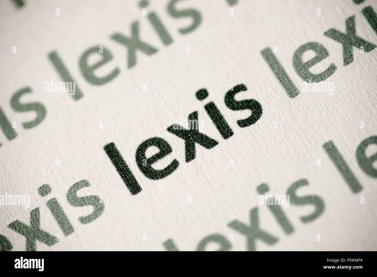 Lexis lexicon hi-res stock photography and images - Alamy