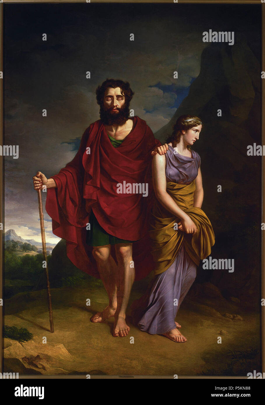 Polski: Edyp i Antygona 1828. N/A 112 Antoni Brodowski, Edyp i Antygona ...