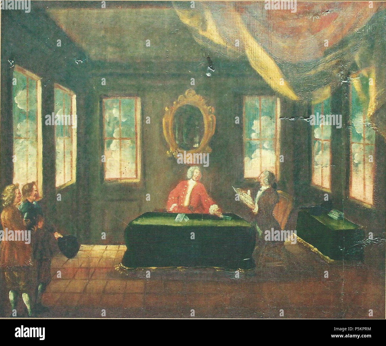 N/A. Rechnungslegung vor dem Standesherrn von Redwitz in Schmölz ...