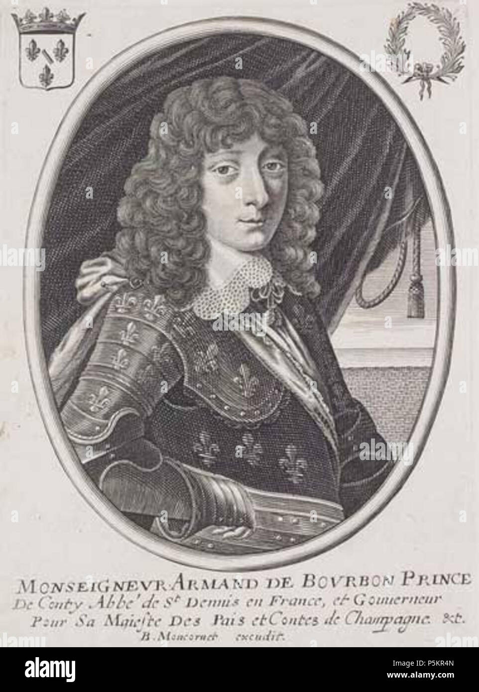 122 Armand de Bourbon, Prince of Conti in circa 1647 by an unknown ...
