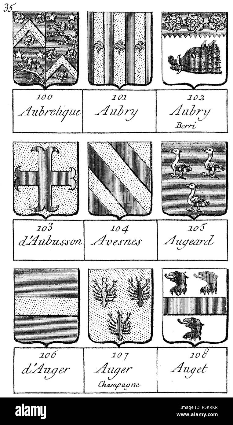 Armorial shield Black and White Stock Photos & Images - Alamy