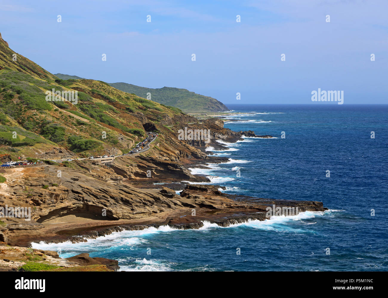 Lanai lookout - Oahu, Hawaii Stock Photo - Alamy