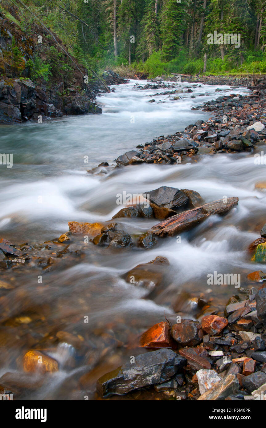 Hurricane Creek at Falls Creek confluence, Wallowa-Whitman National ...