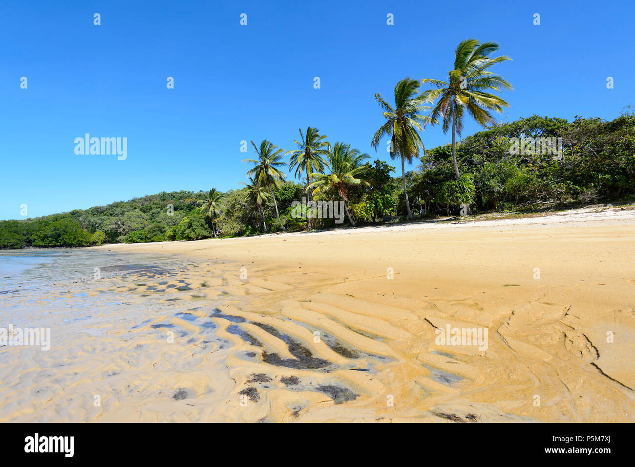 View of scenic Somerset beach, historical location of the Jardine ...