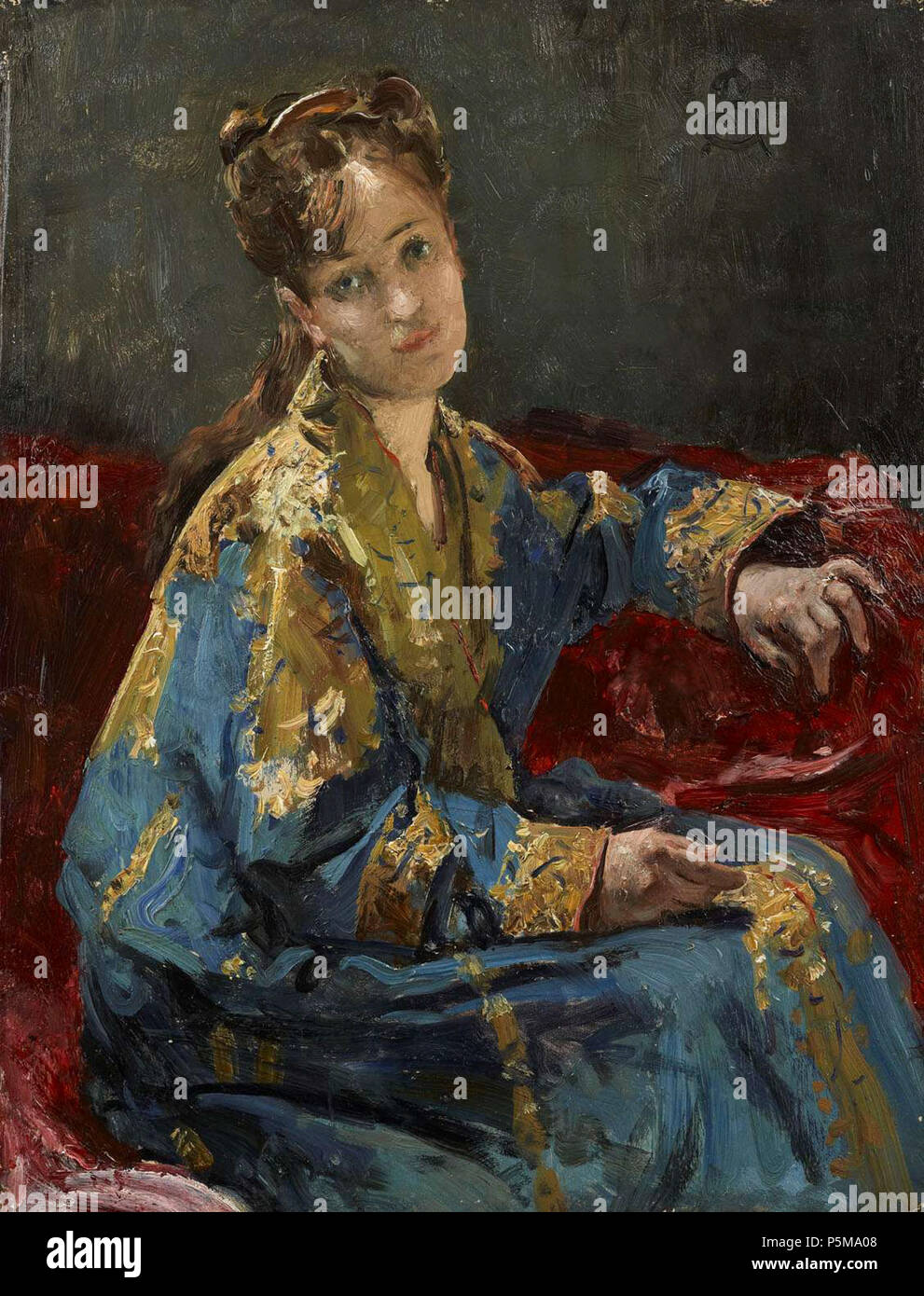 Alfred stevens hi-res stock photography and images - Alamy