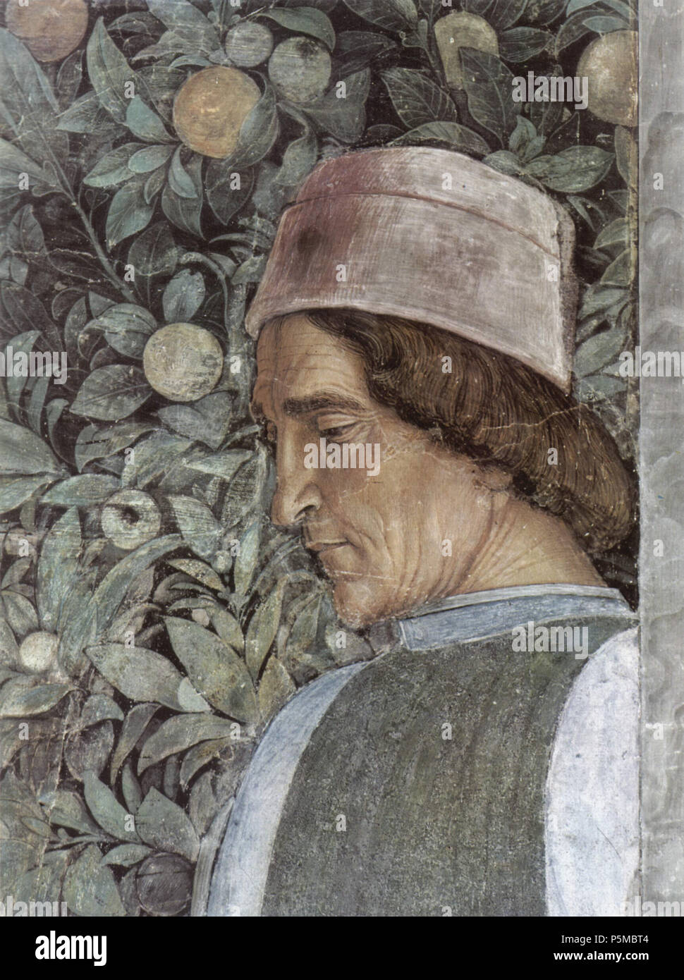 Deutsch: Freskenzyklus in der Camera degli Sposi im Palazzo Duccale in ...